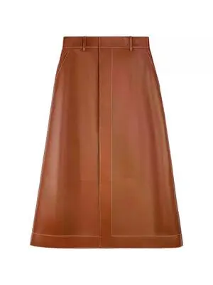 TOD'S Leather Skirt