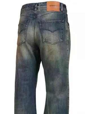 Vetements O-leg Washed Jeans