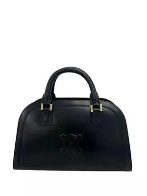 Celine 2000 Leather Triomphe Handbag