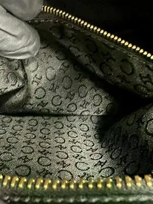 Celine 2000 Leather Triomphe Handbag