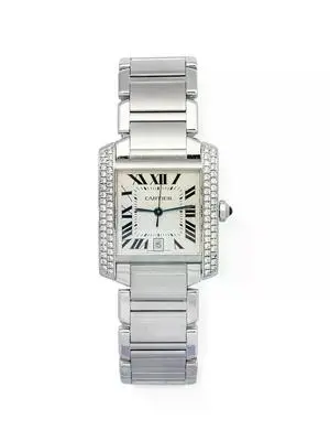 Cartier Tank Française 28mm Watch - Neutrals
