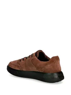 Ecco Move Logo-embossed Suede Sneakers