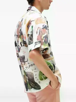 ENDLESS JOY Psycho Graphic-print Shirt