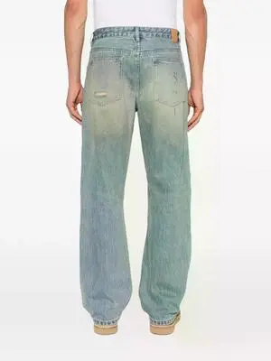 FOUND Patchwork Distressed Jeans