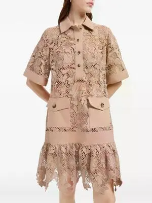 Elie Saab Ruffled Mini Dress