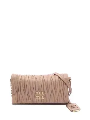 Miu Miu 2010-2026 Matelasse Nappa Crossbody Bag