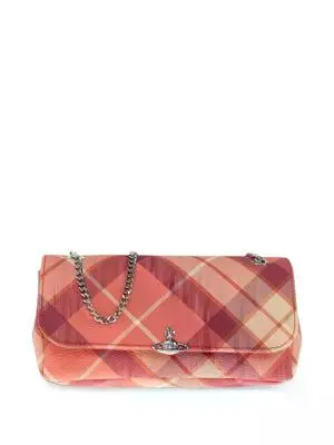 VIVIENNE WESTWOOD Orb Plaid Mini Bag