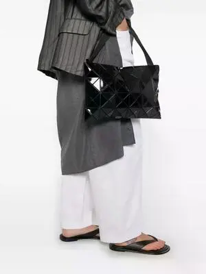 Issey Miyake Lucent Geometric-panel Shoulder Bag