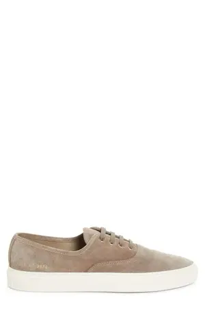 COMMON PROJECTS Four Hole Suede Sneaker - Grey