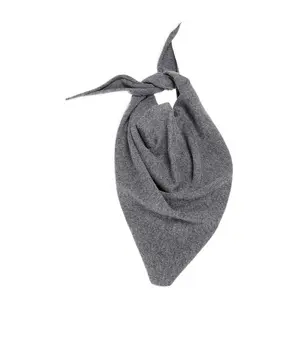 Extreme Cashmere Triangular Headscarf - Gray