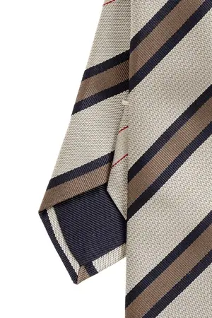 Valentino Garavani Jacquard Regimental Striped Tie