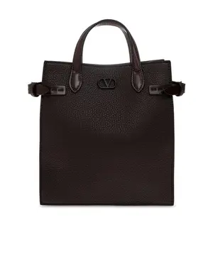 Valentino Garavani Logo Mini Shoulder Bag - Brown
