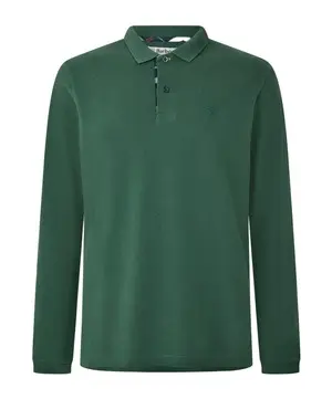 Barbour Long Sleeve Polo Shirt - No