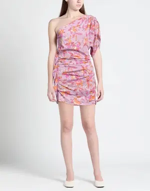 Isabel Marant Étoile Floral Print One-shoulder Dress