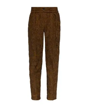 Dries Van Noten Slim-leg Jacquard Pants