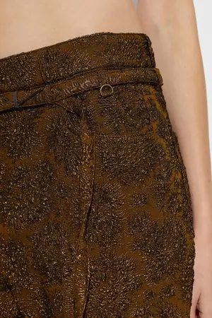 Dries Van Noten Slim-leg Jacquard Pants