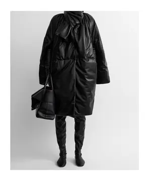 TOTEME Padded Leather Coat