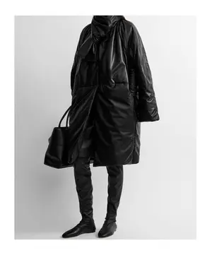 TOTEME Padded Leather Coat