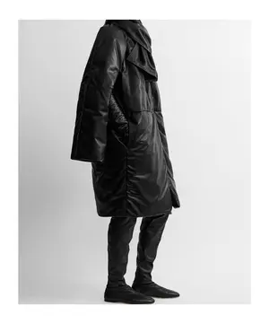 TOTEME Padded Leather Coat