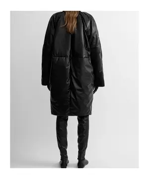 TOTEME Padded Leather Coat
