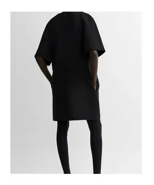 TOTEME Raglan-sleeve Shift Mini Dress