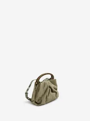 Dries Van Noten Magnetic-clasp Mini Bag - Green