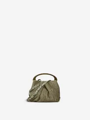 Dries Van Noten Magnetic-clasp Mini Bag - Green