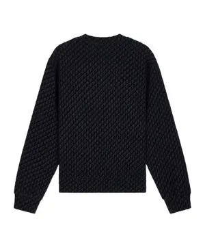 Emporio Armani Monogram-pattern Crew-neck Sweater