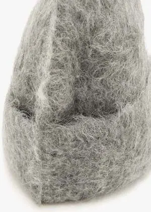 TOTEME Folded-edge Knitted Beanie - Grey