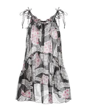Isabel Marant Étoile Colorful Sleeveless Chiffon Dress