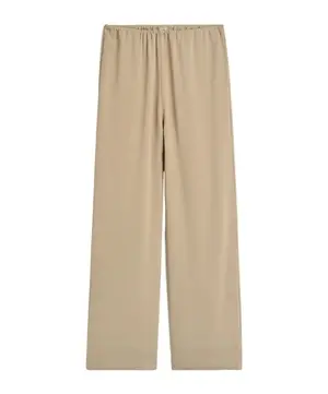 TOTEME Elastic-waist Casual Trousers - Rock