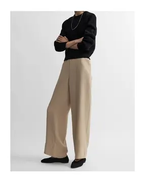 TOTEME Elastic-waist Casual Trousers - Rock