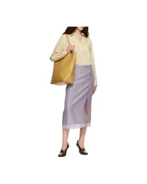 TOTEME Roam Leather Tote Bag