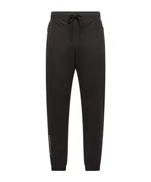 Moncler Logo Print Stretch Track Trousers