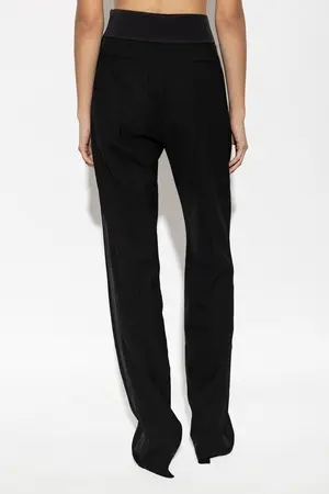 Valentino Garavani Pleated Wool Trousers