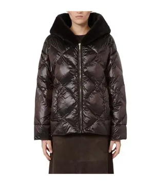 Max Mara Long-sleeve Hooded Padded Jacket - No