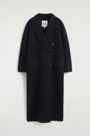 Cos Tailored Double-faced Wool Long Coat