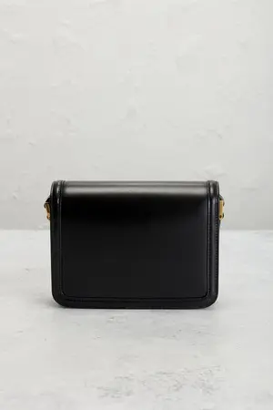 Saint Laurent Small Solferino Satchel Bag In Noir In Black