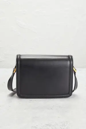 Saint Laurent Small Solferino Satchel Bag In Noir In Black