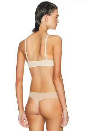 SKIMS Fits Everybody Triangle Bralette In Beige