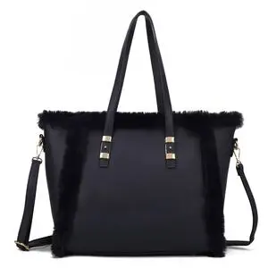 MKF COLLECTION BY MIA K. Liza Tote Bag Navy