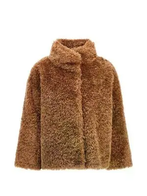 Herno Curly-effect Faux-fur Jacket