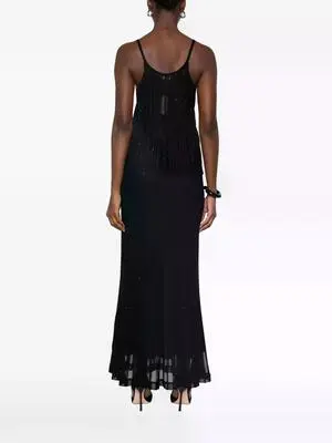 TOM FORD Sequin-embellished Ribbed-knit Top