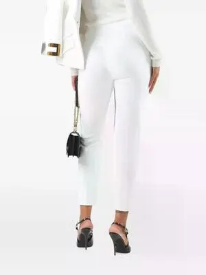 Elisabetta Franchi Trousers In Double Layer Stretch Crêpe