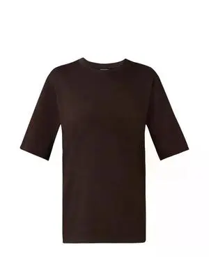 Sweaty Betty Elevated Crew-neck T-shirt - Brown