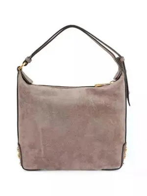 TOD'S Metal Dots Mini Bag In Suede