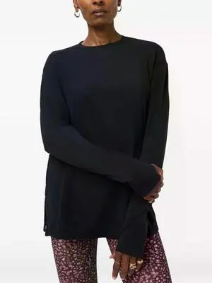 Sweaty Betty Soft Flow Studio Long-sleeve T-shirt - Black