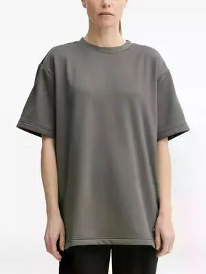 Rains Oversized Logo-patch T-shirt