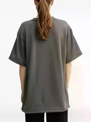 Rains Oversized Logo-patch T-shirt