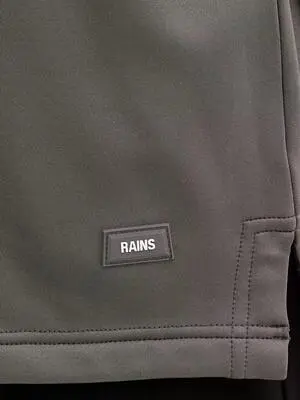 Rains Oversized Logo-patch T-shirt